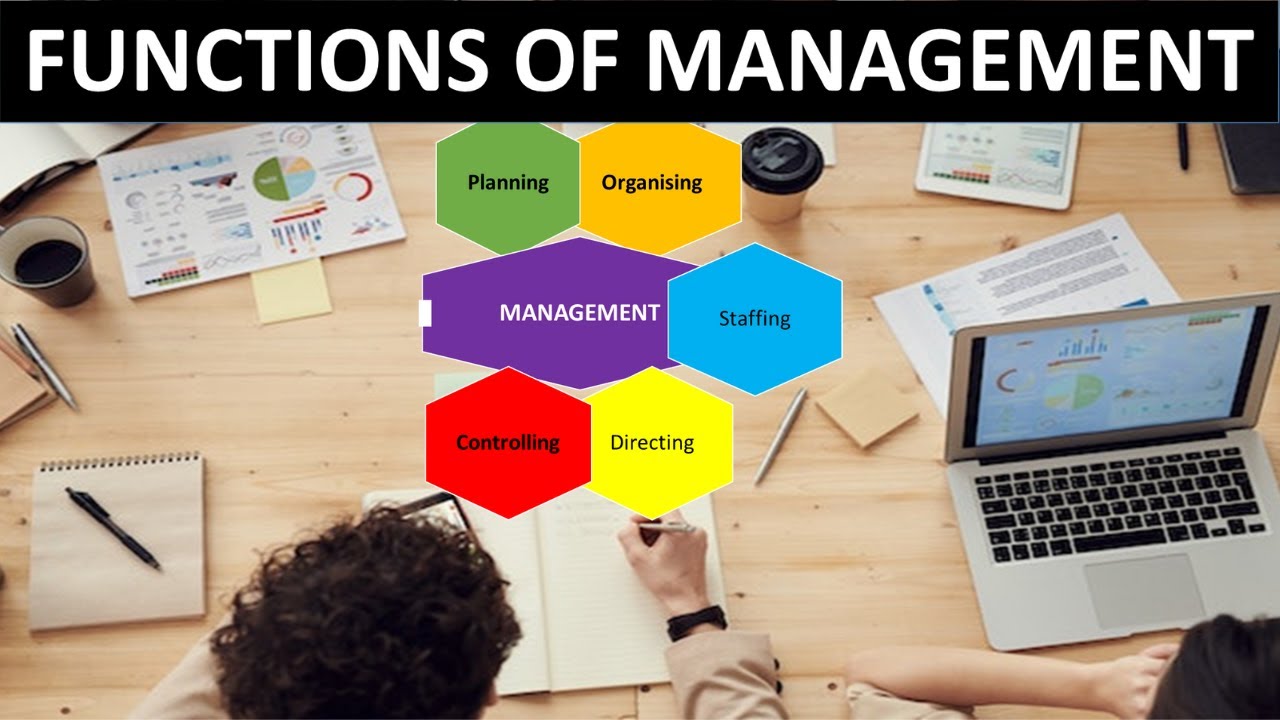 FUNCTIONS OF MANAGEMENT/प्रबंधन के कार्य/POSDC/PLANNING/ORGANISING ...