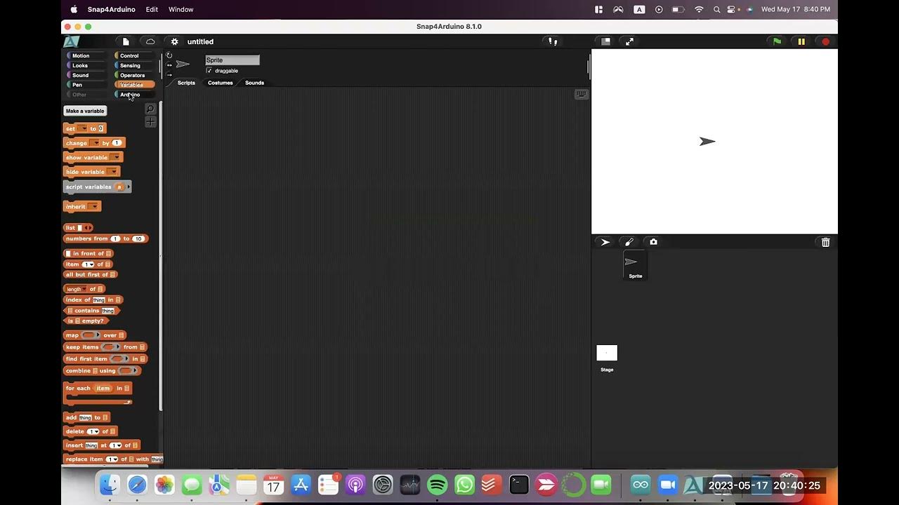 Connecting to Arduino board using Snap4Arduino and Arduino IDE - YouTube
