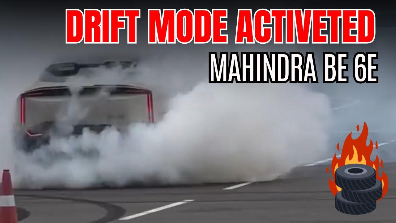 New Mahindra BE 6e Drifting Video #mahindra #be6e - YouTube