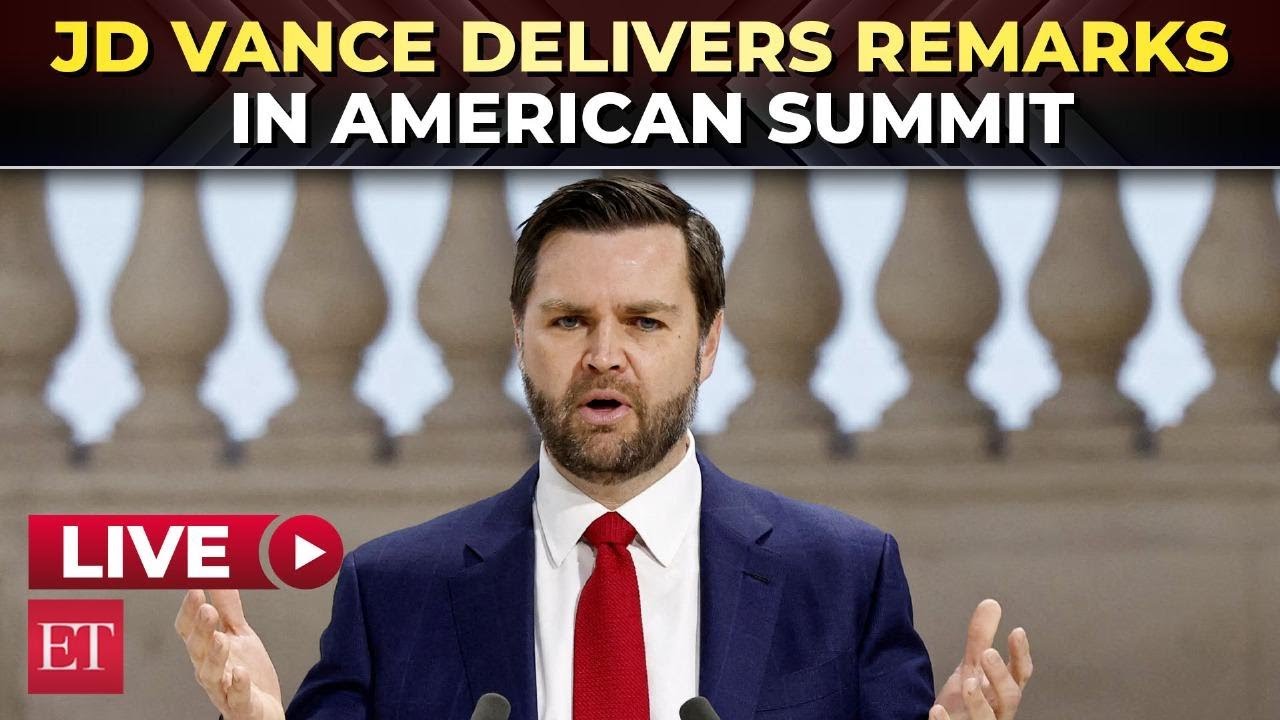LIVE | JD Vance delivers remarks at American Dynamism Summit - YouTube