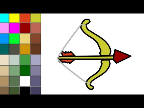 Drawing for kids learn color and drawing dhanuk - YouTube