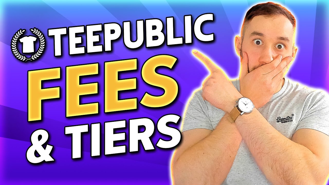 NEW TeePublic UPDATE: Everything you need to know about Fees & Account ...