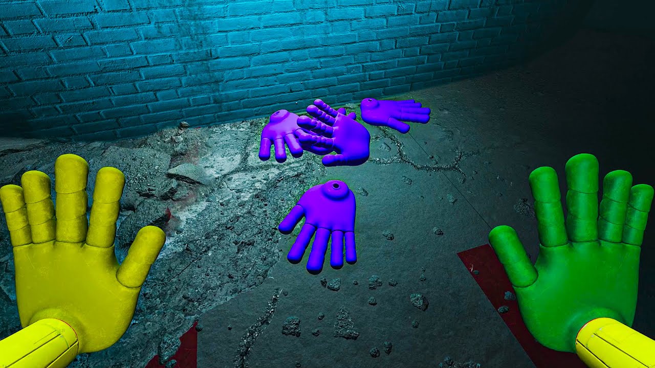 Found 5 Secret Purple Hands | Poppy Playtime Chapter 3 - YouTube