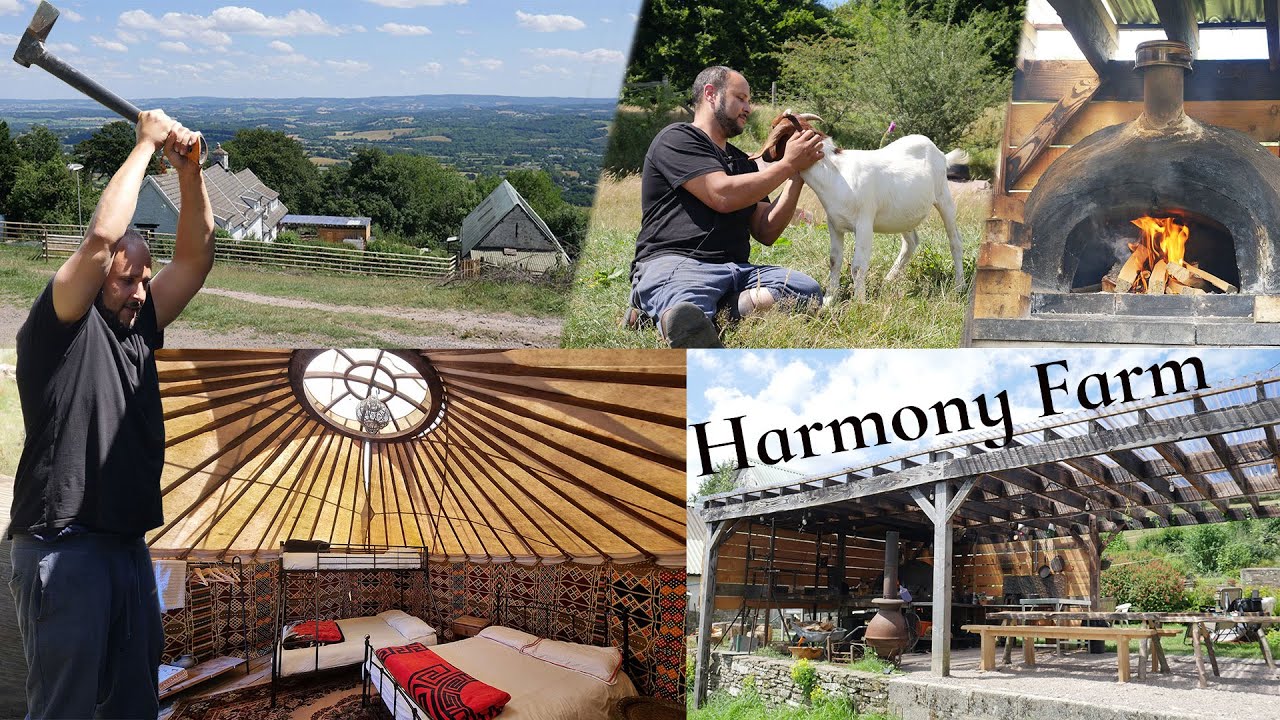 Create memories camping & eating at Harmony Farm in Wales - YouTube