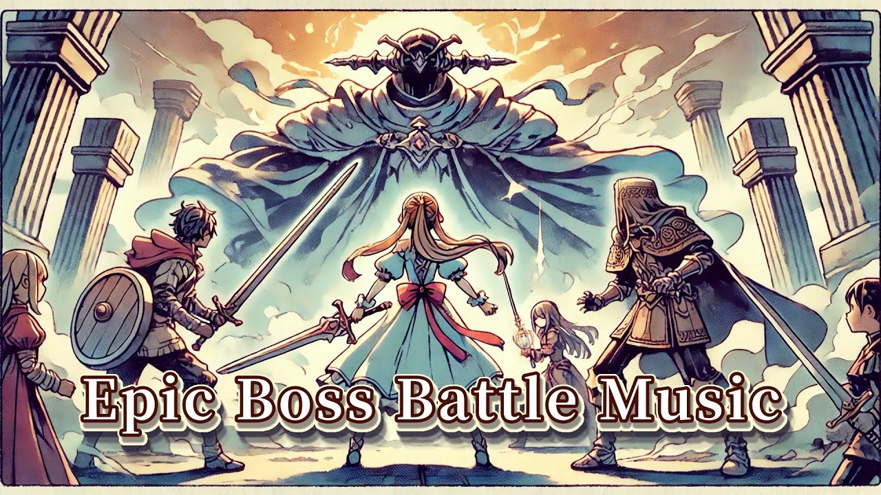 【Fantasy LOFI】 Epic Boss Battle Music - Protagonist vs Boss Fight ...