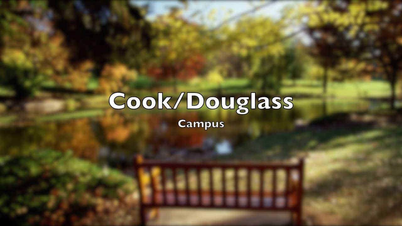 Cook/Doughlass Campus Video Tour - YouTube