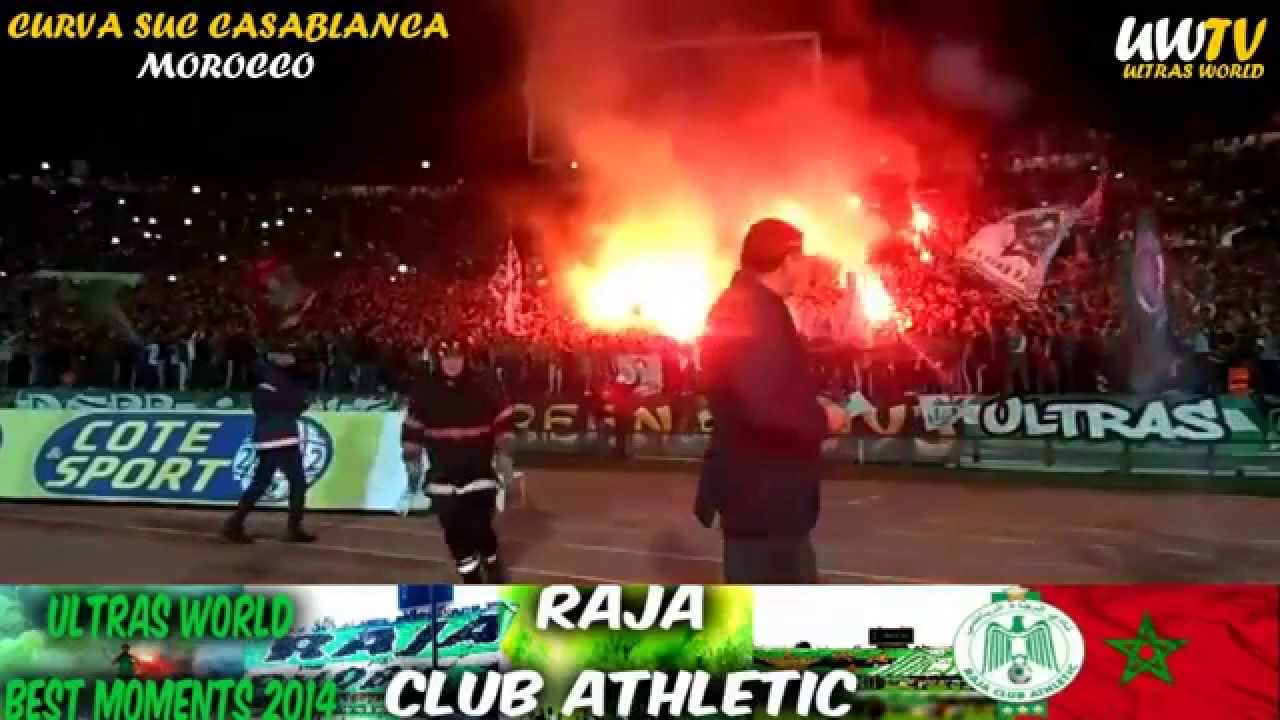 Ultras World - BEST MOMENTS 2014 / CURVA SUD CASABLANCA / Raja club ...