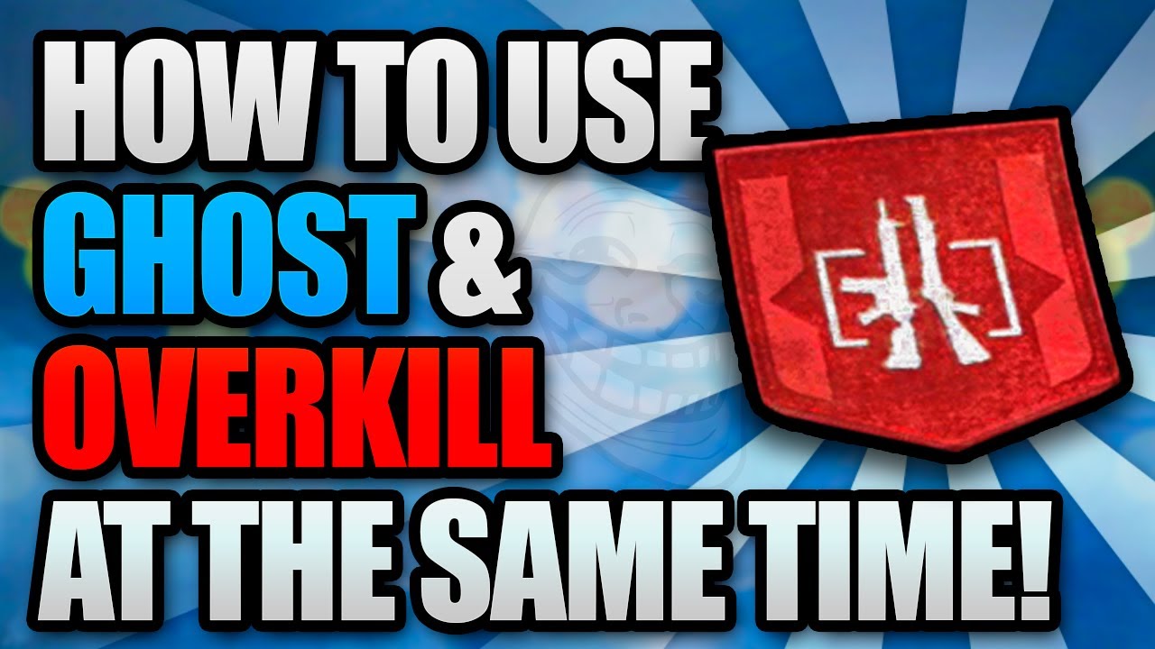 How To Use Ghost and Overkill Perk at the SAME TIME! (Modern Warfare 1. ...