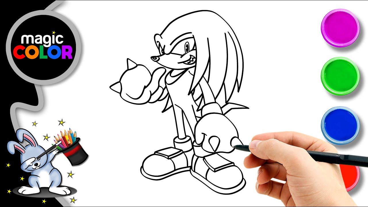 How to draw Knuckle - Easy Draw Magic Color for kids - Magic Color ...
