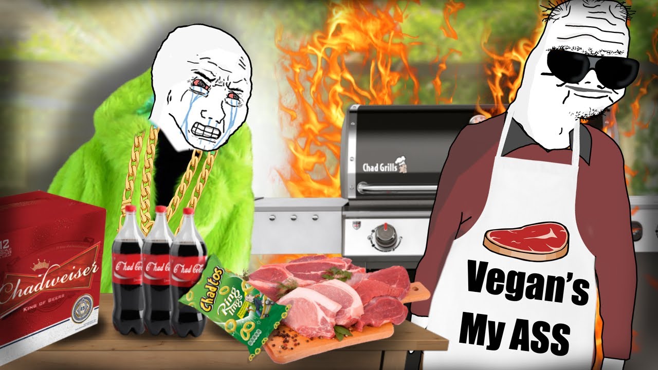 WOJAK DOOMER ENJOYS A BBQ WITH HIS BOOMER DAD - YouTube