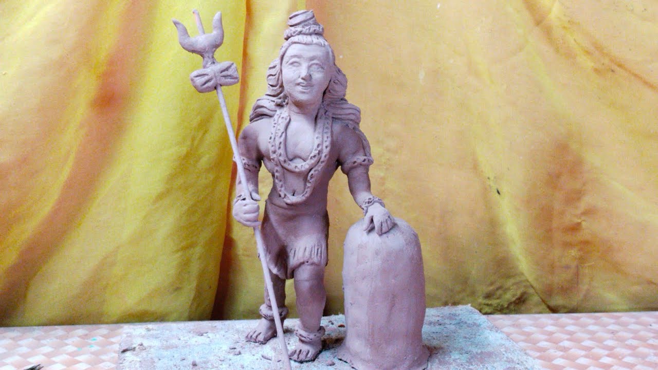 Shiv murti making with Shivling / Shiv murti making - YouTube