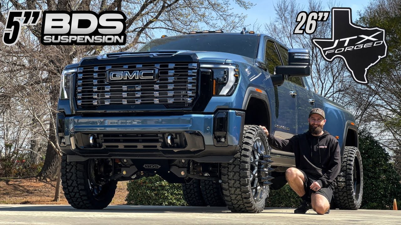 KING of the ROAD: 2025 GMC Denali Ultimate Dually with 26” JTX Forged ...