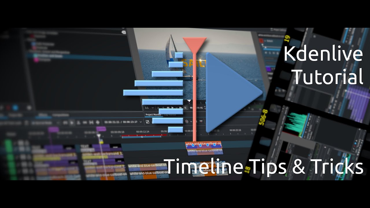 Kdenlive Timeline Tips & Tricks - YouTube