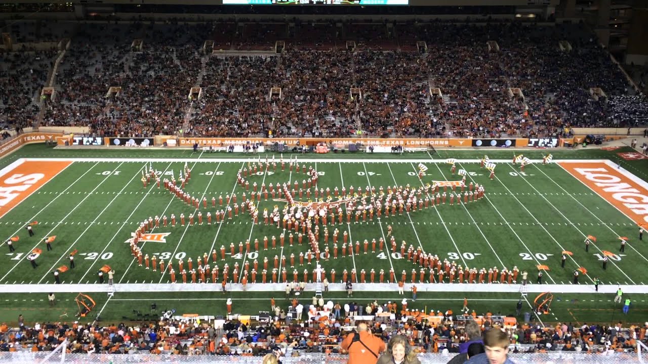University of Texas Longhorn Band, UT vs TCU, November 27, 2014 - YouTube
