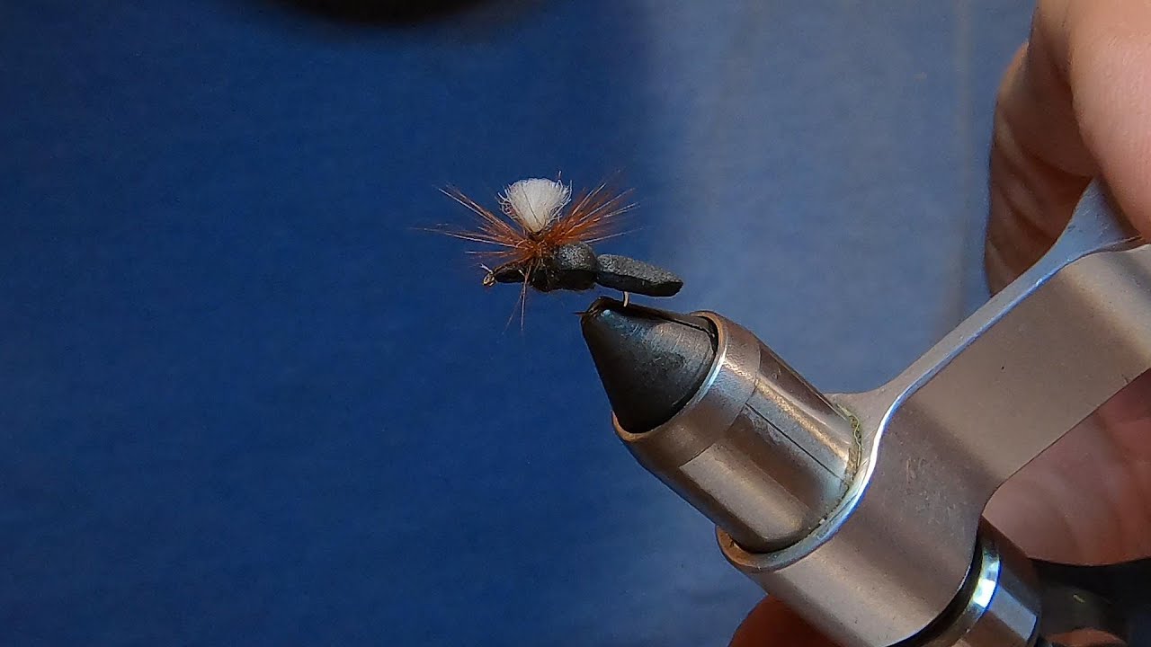 Tying the Black Foam Ant - YouTube