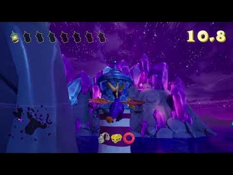 (Spyro Reignited Trilogy) Spyro The Dragon 120% Walkthrough Part 11 - Night Flight - YouTube