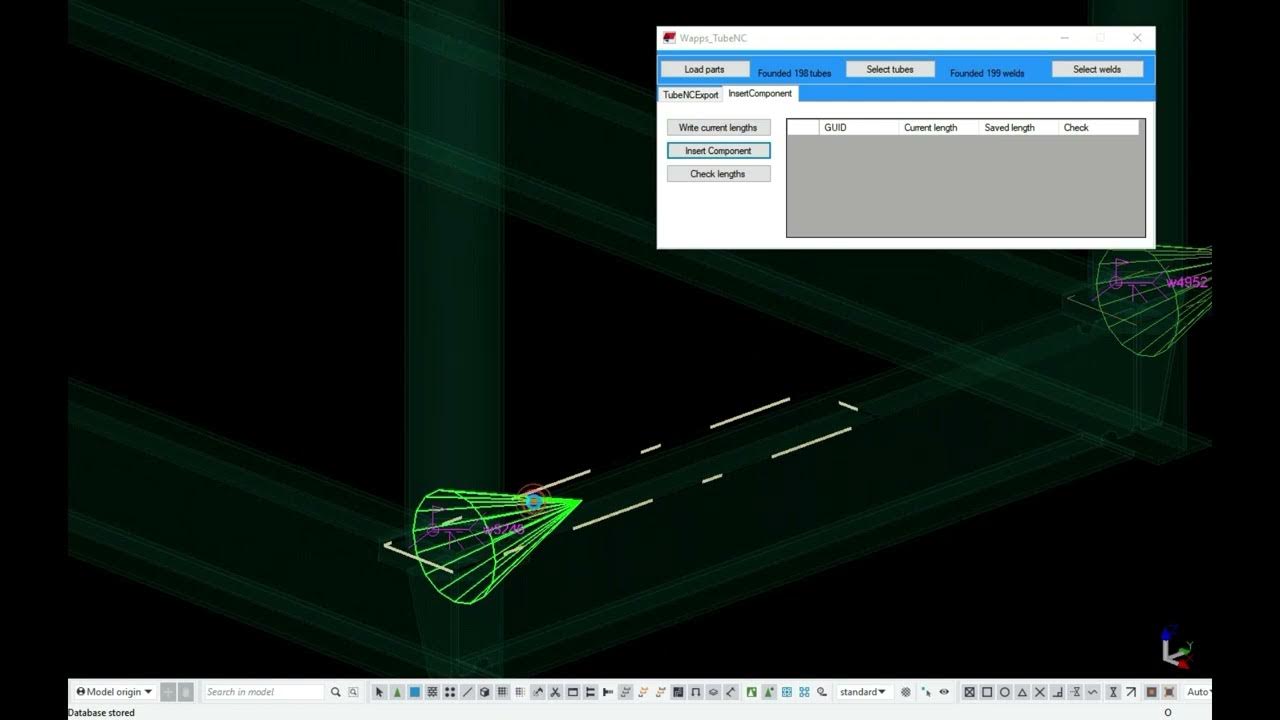 Tekla Structures Open Api - Tube NC Preparation - YouTube