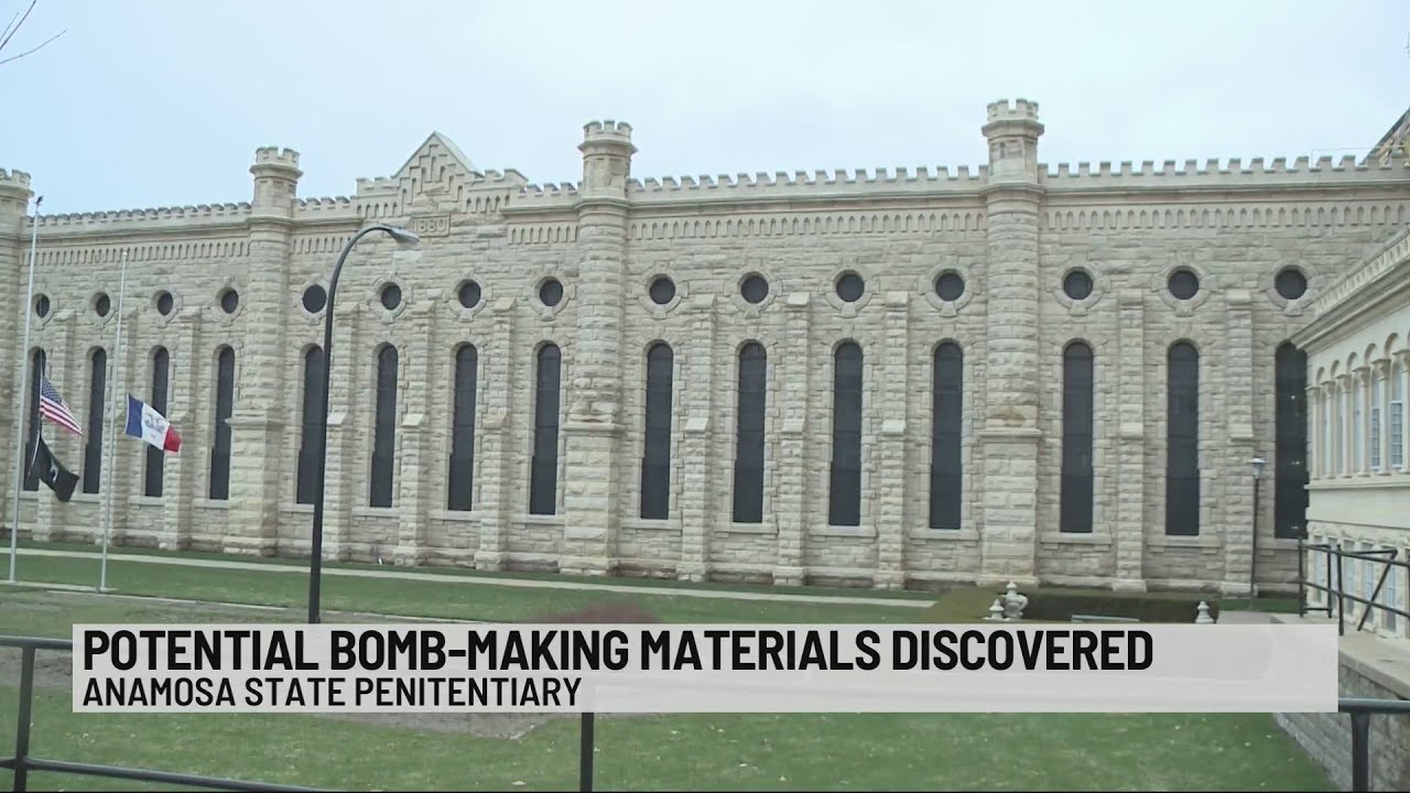 Bomb-making substance found in inmate’s cell at Anamosa State ...