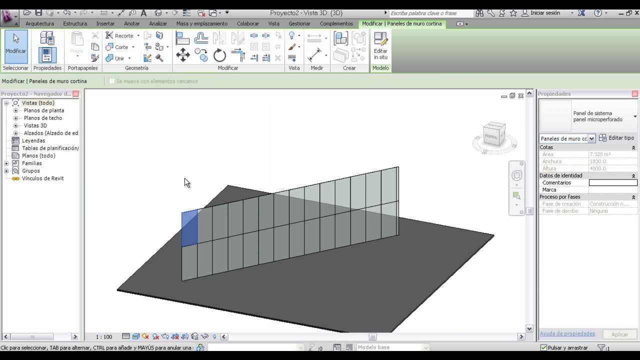 Gráficos De Paneles De Metal Perforados