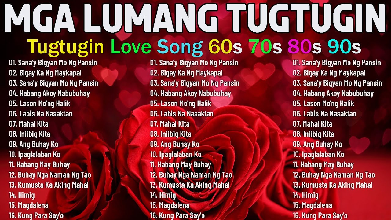 OPM Lumang Tugtugin Na Masarap Balikan 60s 70s 80s 90s • Pure Tagalog ...