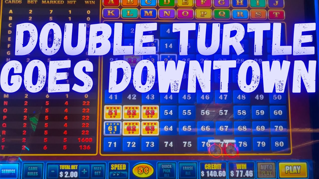 The Double Turtle goes Downtown Vegas! - YouTube