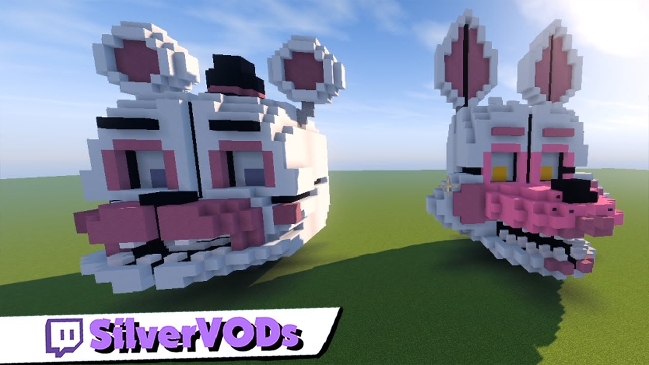 EVEN MORE FNAF STATUES IN MINECRAFT!! - YouTube