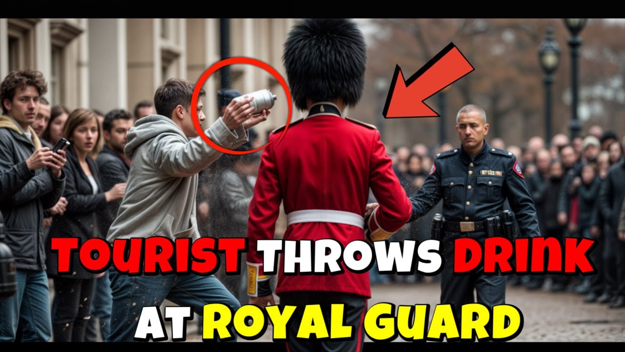Tourist Throws Drink at Royal Guard—Instantly Learns a Painful Lesson ...