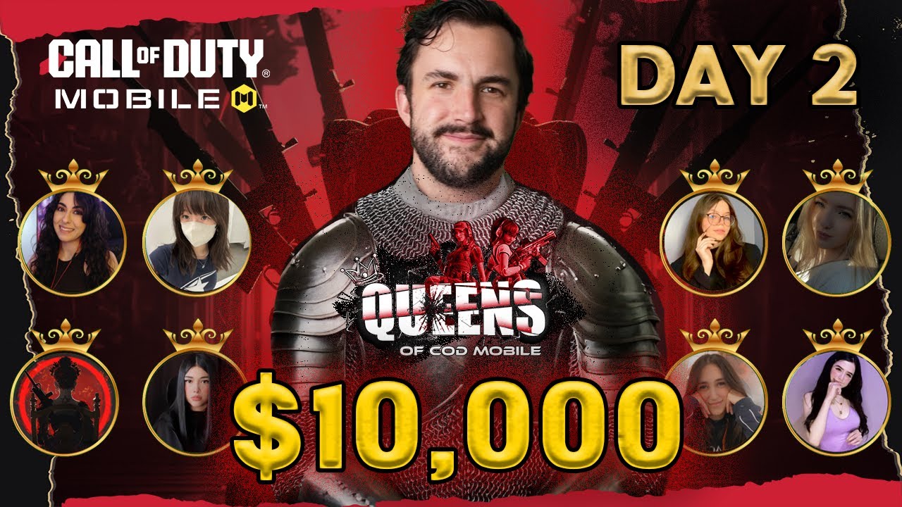 $10,000 CODM TOURNAMENT DAY 2 (QUEENS OF CODM) - YouTube