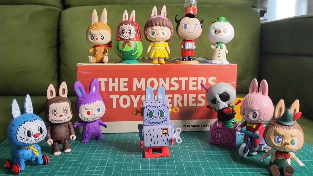 [Unbox] Labubu Zimomo the monsters toy series สุ่มกล่องคลายเครียด ลุ้น ...