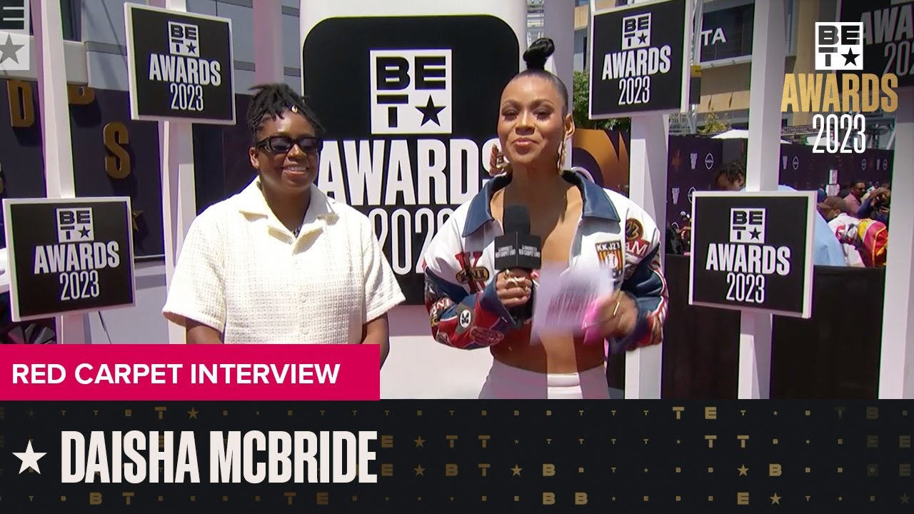 "Rap Girl" Daisha McBride Shares Their Voice & Art! | BET Awards '23 ...