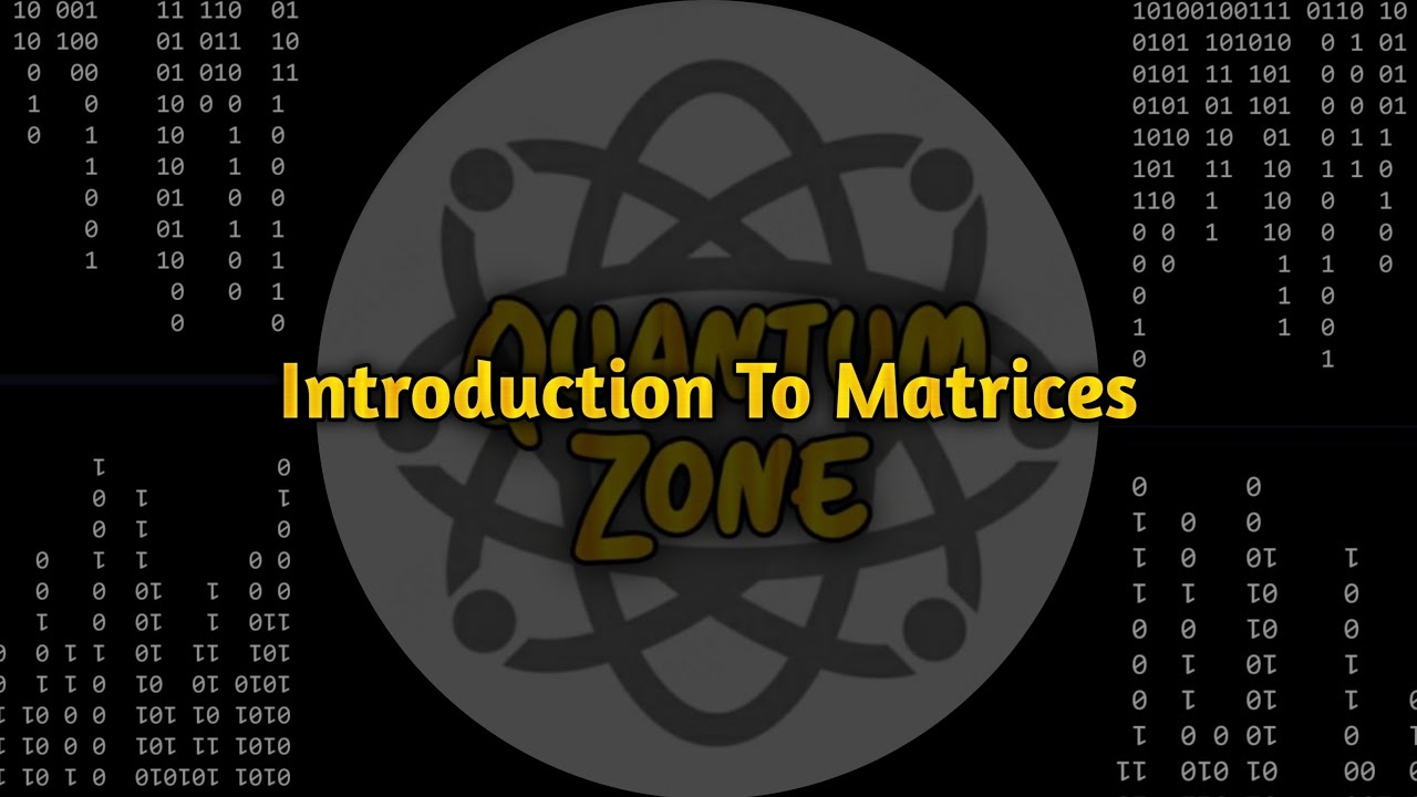 Introduction To Matrices ( Btech 1st Year ) - YouTube