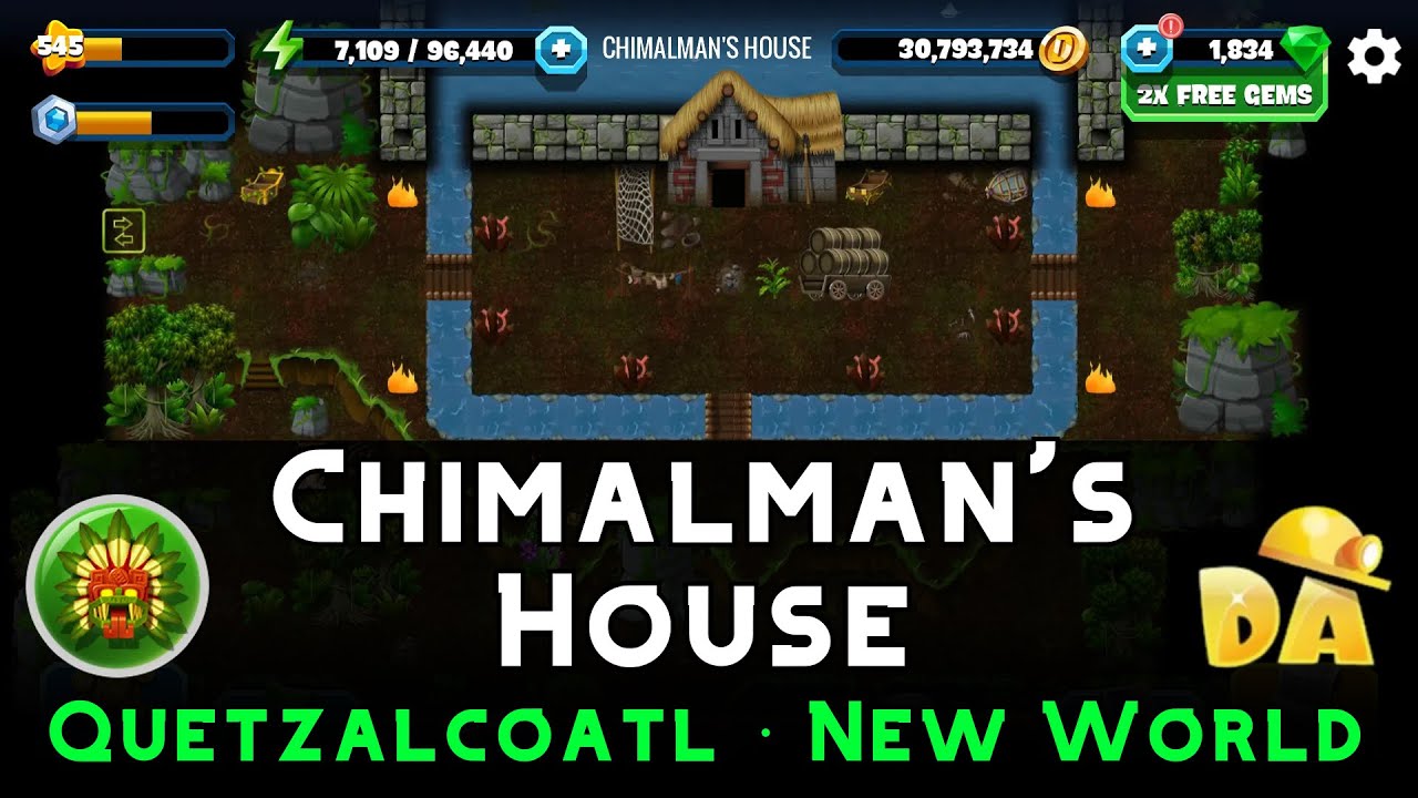Chimalman's House | Quetzalcoatl #9 | Diggy's Adventure - YouTube