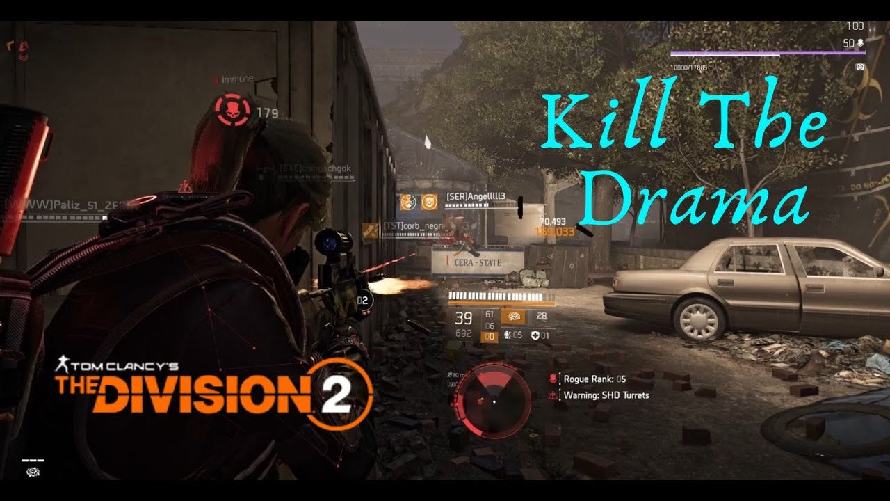 The Division 2 TU18.3 Kill The Drama. Dark Zone PvP - YouTube