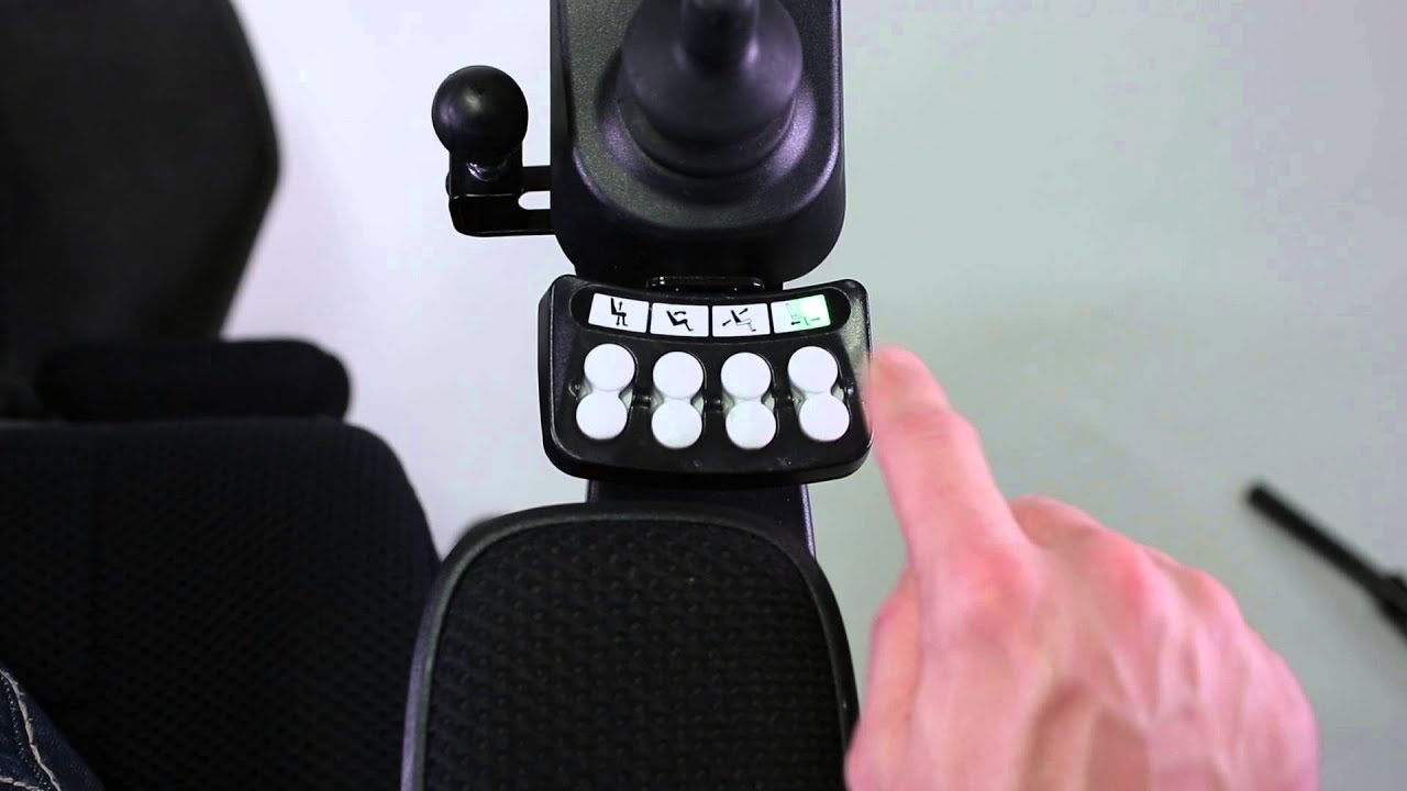 Permobil IRM and Memory Seating Setup - YouTube