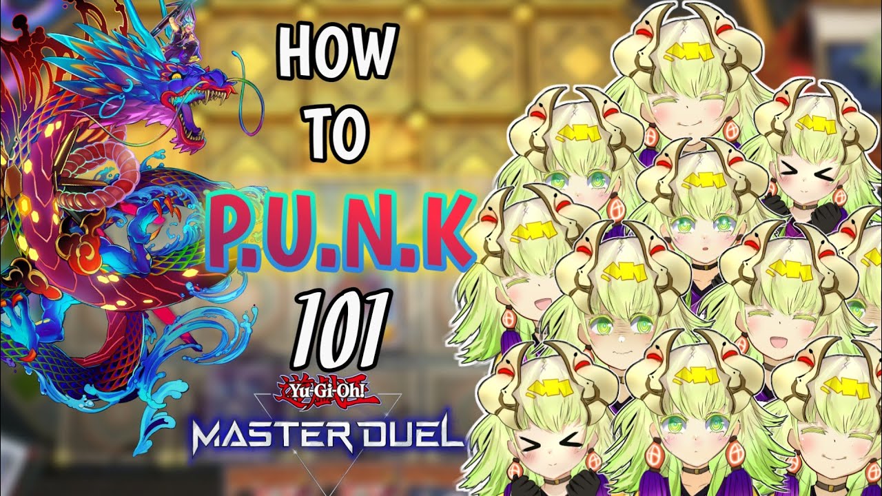 How to P.U.N.K. 101 Yu-Gi-Oh! Master Duel Pure PUNK Deck - YouTube