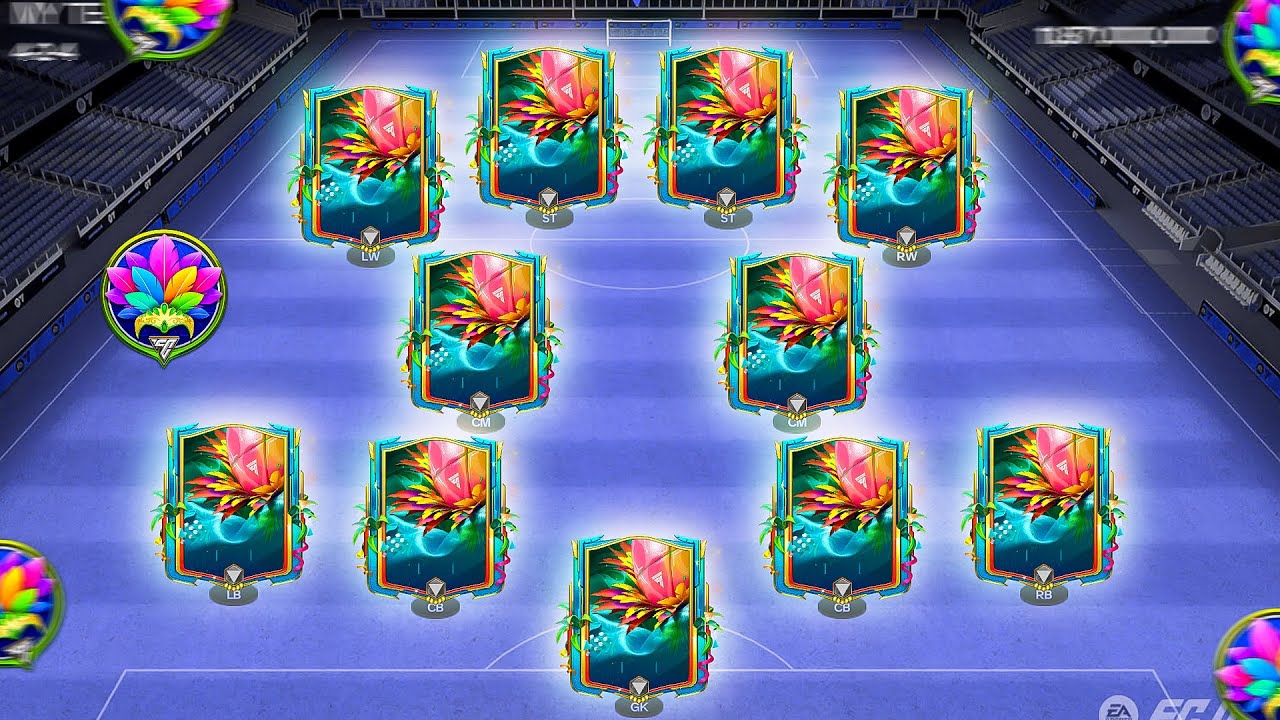 Carnival - Best Special Card Squad Builder! Carnival FC Mobile 25 - YouTube