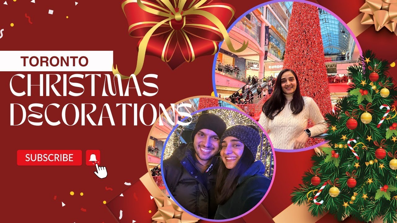 Best places to visit in Toronto during Christmas || Christmas 2023 🎄 ...