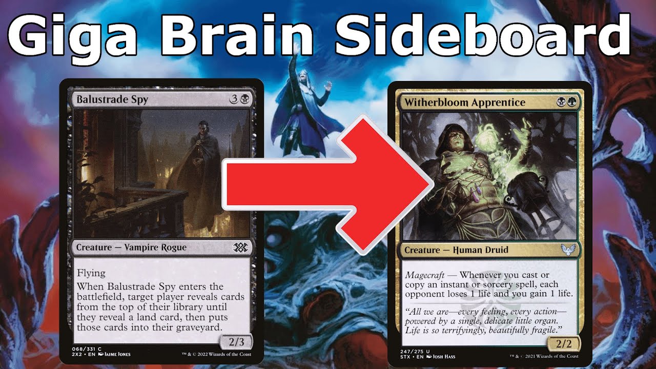 CRAZY HYBRID COMBO DECK! Oops All Spells and Witherbloom Apprentice ...