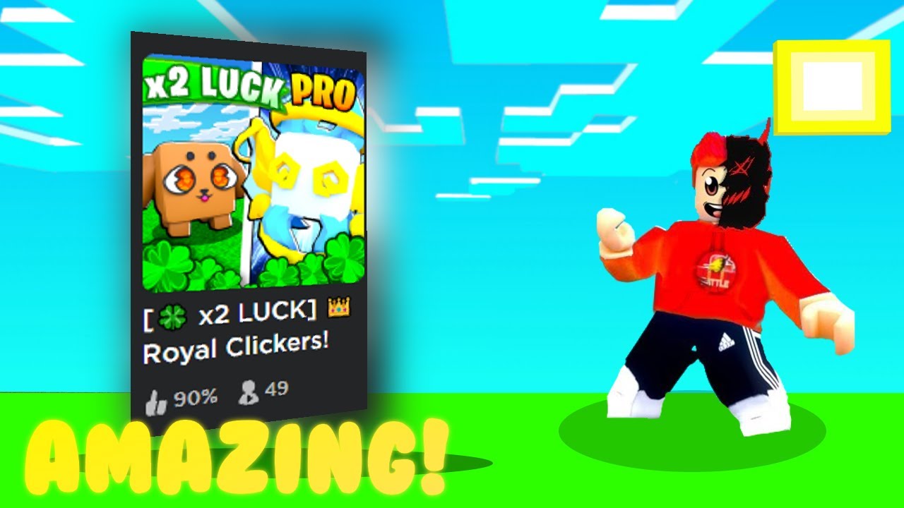 THIS NEW CLICKER GAME IS AMAZING ! ( 👑 Roblox Royal Clickers ) - YouTube