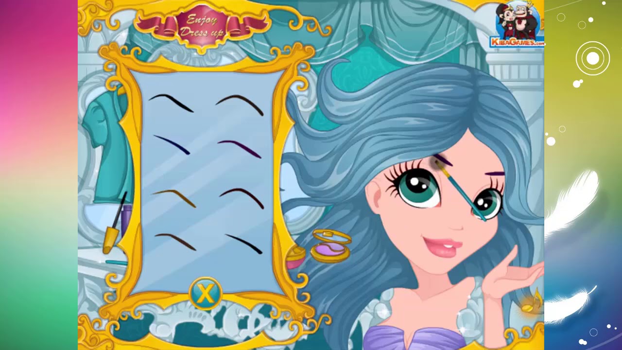 Girl Games - Elements Makeover Ice Princess - YouTube
