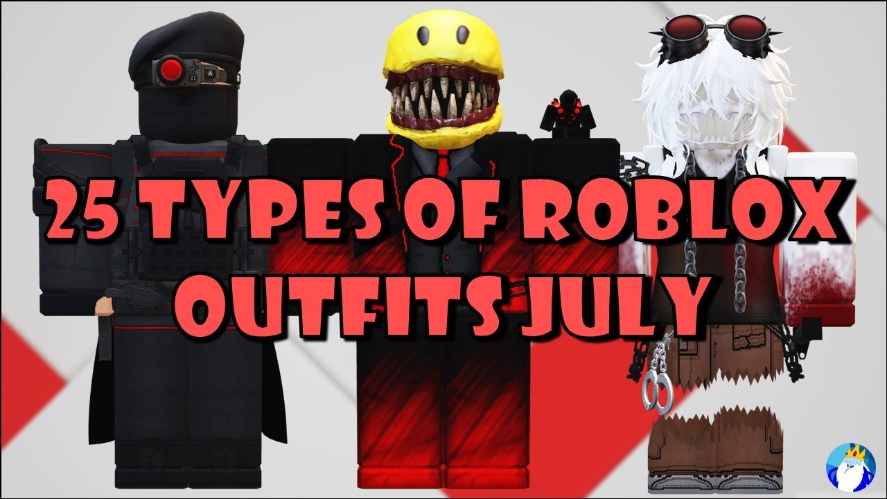 25 Types of Roblox Outfits Ideas for July 2024 - YouTube