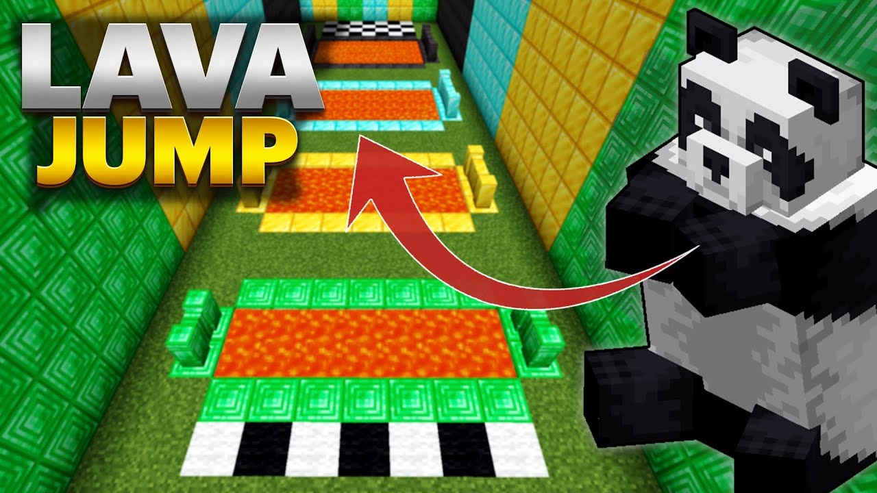 Lava Jump Challenge - Minecraft - YouTube