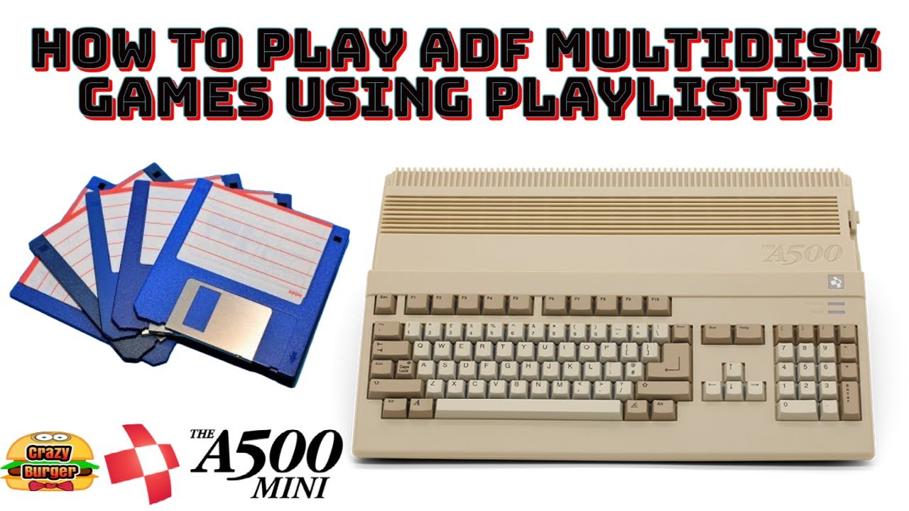 How to Play Amiga ADF Multidisk Games using Playlists on A500 Mini ...