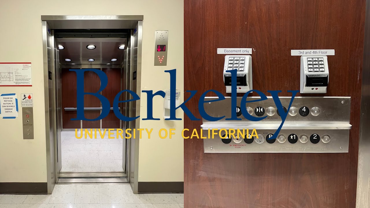 Weird COP! Generic Traction Elevator #2 - LeConte Hall, UCB - Berkeley, CA - YouTube
