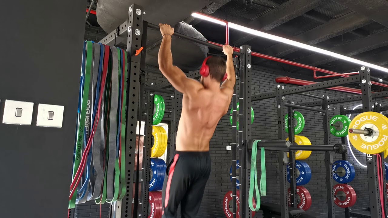 Close grip In-front pull ups - YouTube
