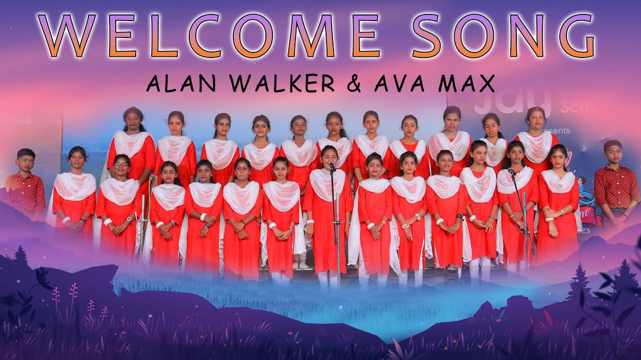 Alan Walker & Ava Max Song Performed by our Kids | 2023 Annual Day ...