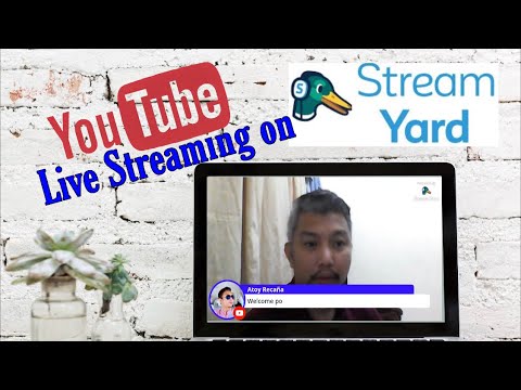 How to Host a Live Stream show on Youtube via StreamYard - YouTube