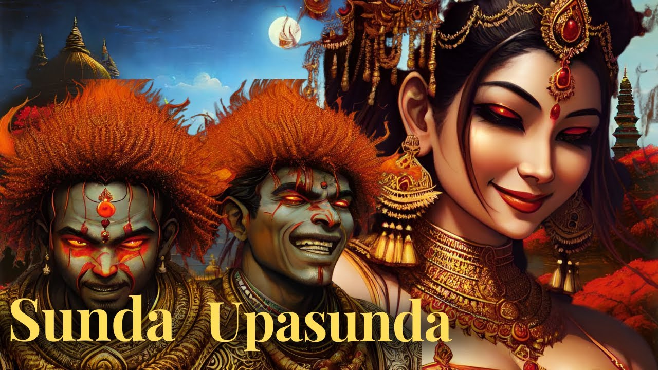 The story of asura brothers ,Sunda and upasunda | Tilottama the enchanting apsara | - YouTube