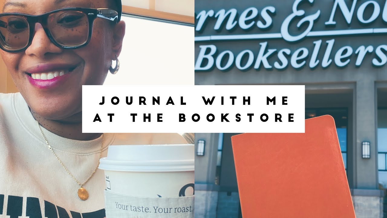 JOURNAL with me at the bookstore + why I am using a new journal 📝 - YouTube