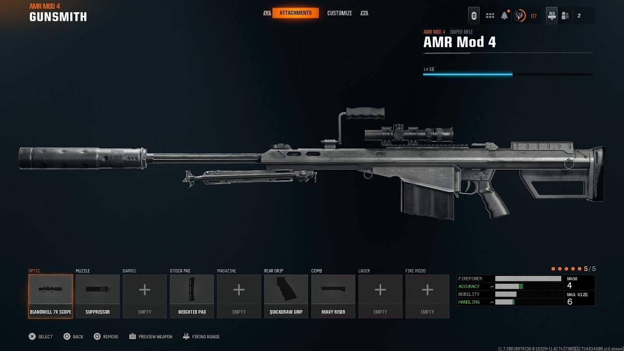 The NEW AMR Mod 4 SNIPER in Black Ops 6 - YouTube